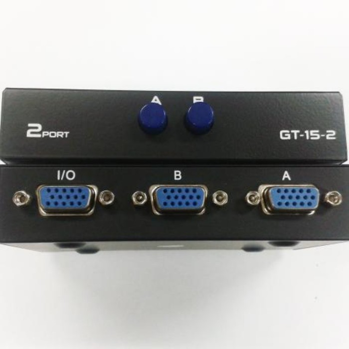 Jual VGA SWITCH 2 PORT / SWITCHER VGA (2 INPUT 1 OUTPUT) | Shopee Indonesia