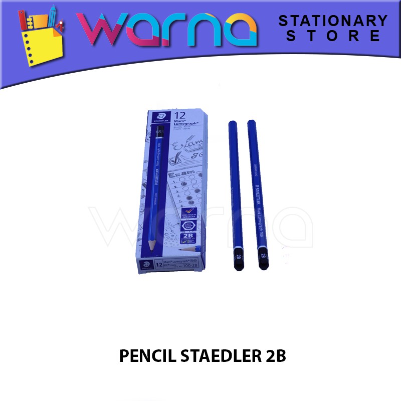 Jual Pencil Pensil Staedler Lumograph 2b Shopee Indonesia