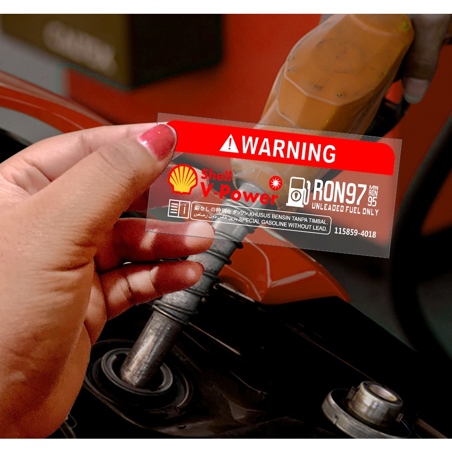 Jual Stiker TRANSPARAN Tangki Bahan Bakar RON Pertamax Tubo Petronas ...