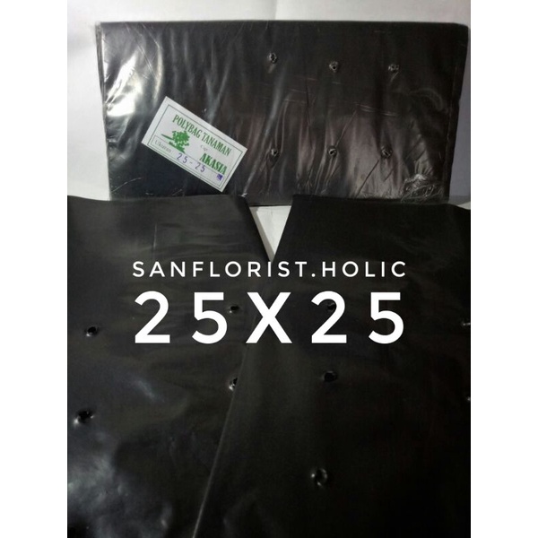 Jual Polibag / Polybag / Pollybag ukuran 25x25 cm / Per Lembar | Shopee ...