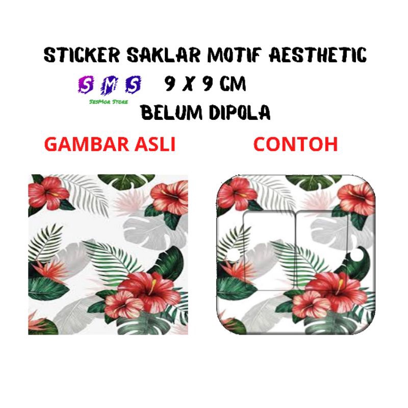 Jual Sticker Saklar Tombol Lampu Motif Aesthetic | Shopee Indonesia