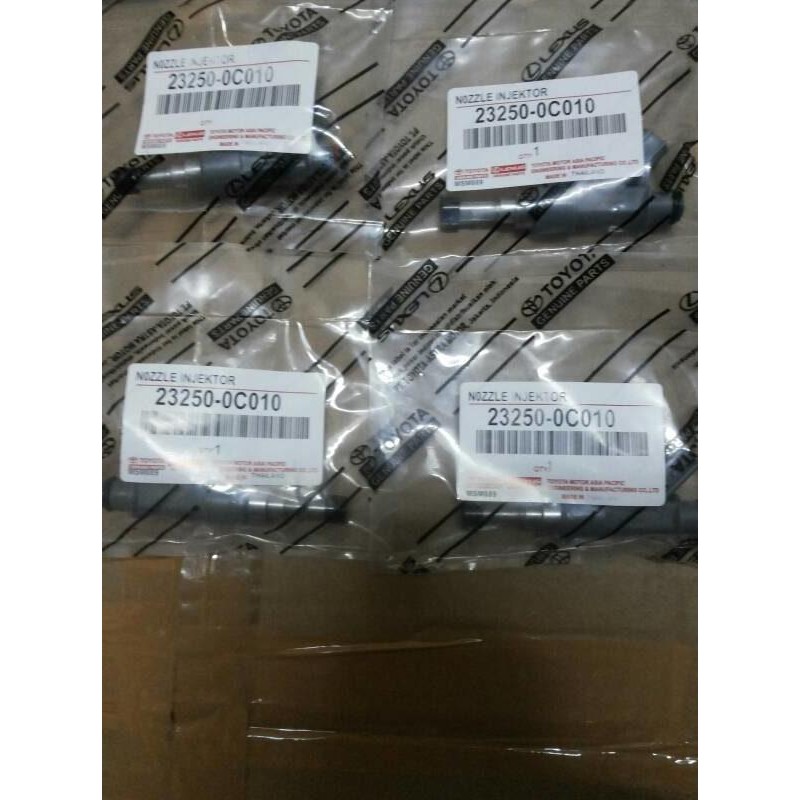 Jual 0C010 Nozzle Injector Injektor Innova Fortuner Bensin Sparepart 1 ...