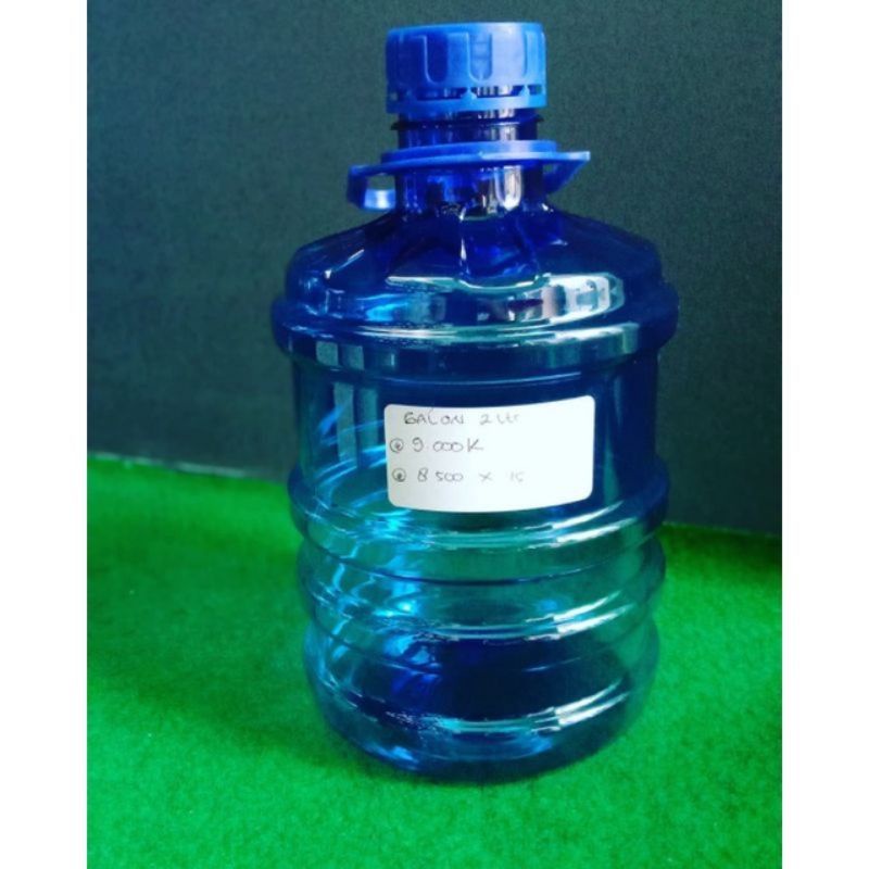 Jual GALON AIR 2LITER/ GALON KECIL/ GALON PLASTIK MINI | Shopee Indonesia