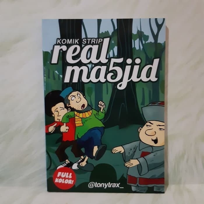 Jual Komik REAL MASJID 5 Serial Real Masjid Tony Trax Buku Bacaan Anak ...