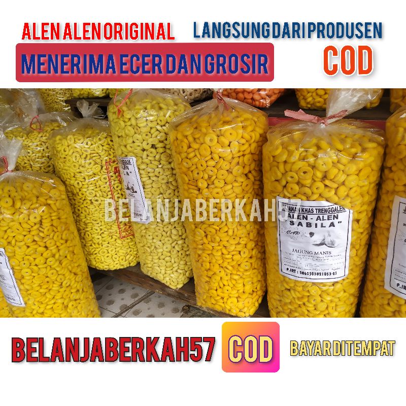 Jual Alen Alen Khas Trenggalek | Lanting | Original | Balado | Jagung ...