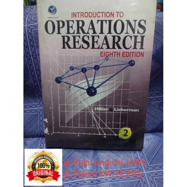Jual Introduction to Operations Research Jilid 2 Edisi 8 100%original ...