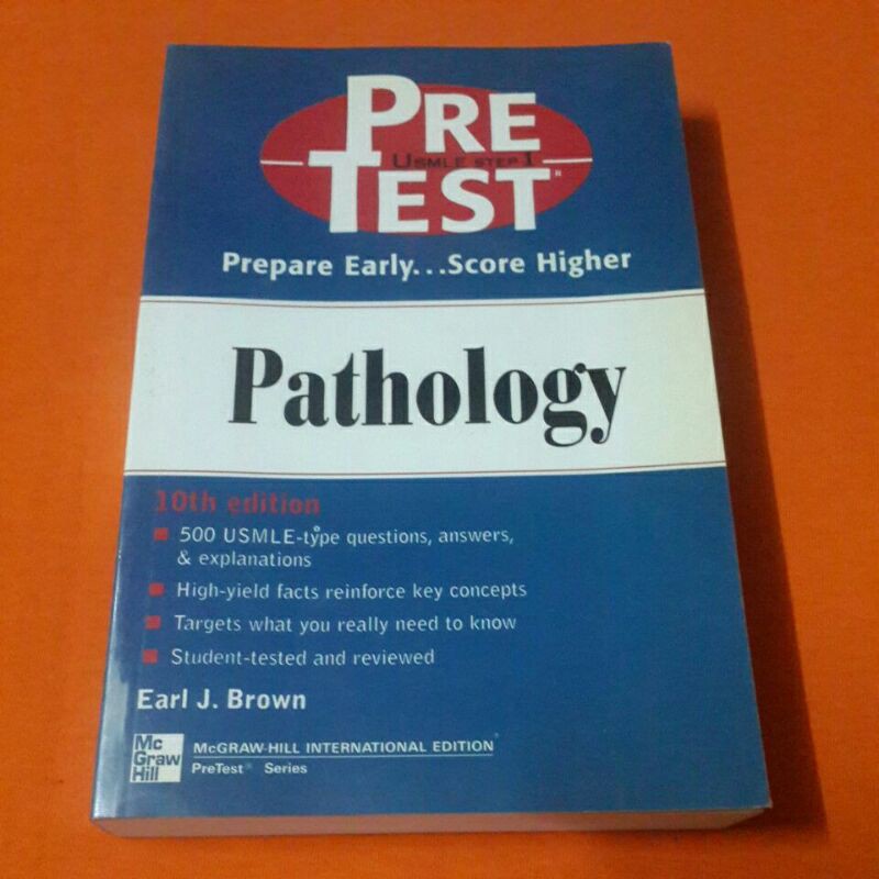Jual Pathology : PreTest Self-Assessment and Review (10th Edition ...