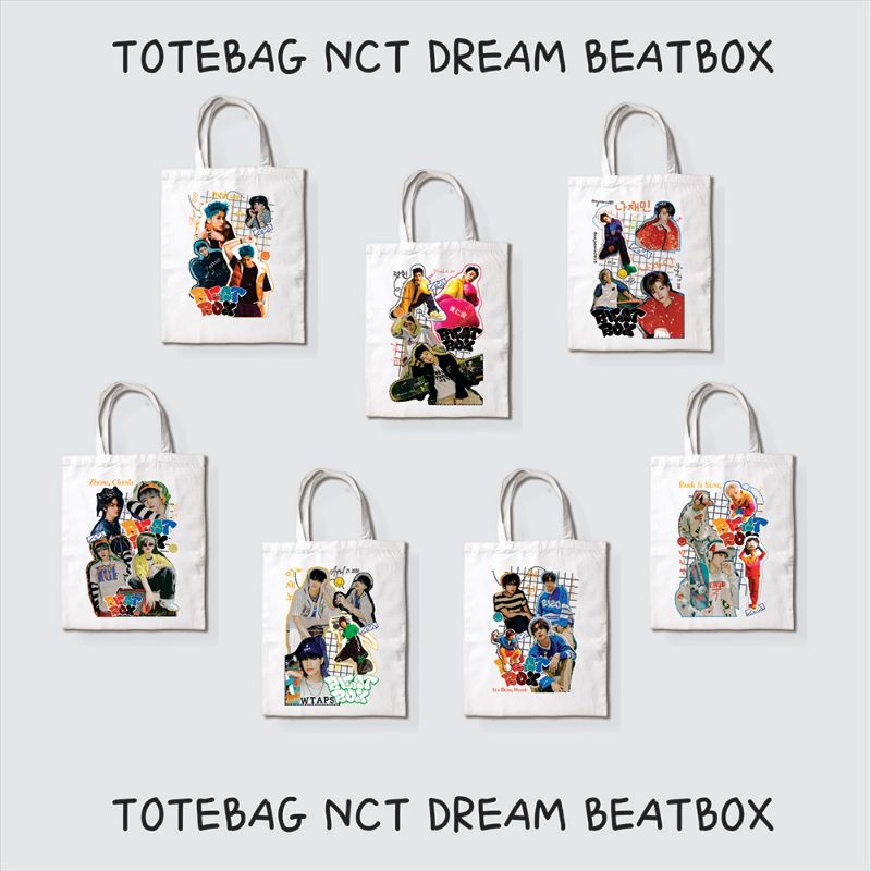 Jual TOTEBAG NCT DREAM BEATBOX Aesthetic | Shopee Indonesia
