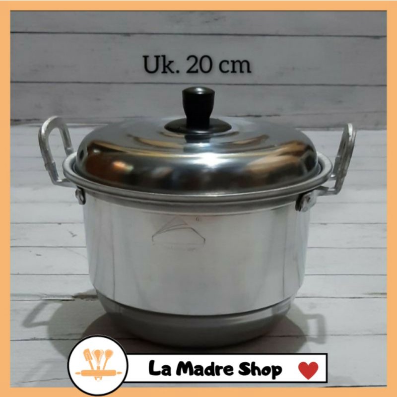 Jual LANGSENG KECIL Dandang Mini Panci kukus Uk. 20 Cm | Shopee Indonesia