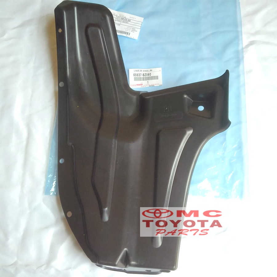 Jual Liner Fender / Spakbor Belakang Kanan Rush Terios 65637-BZ060 ...