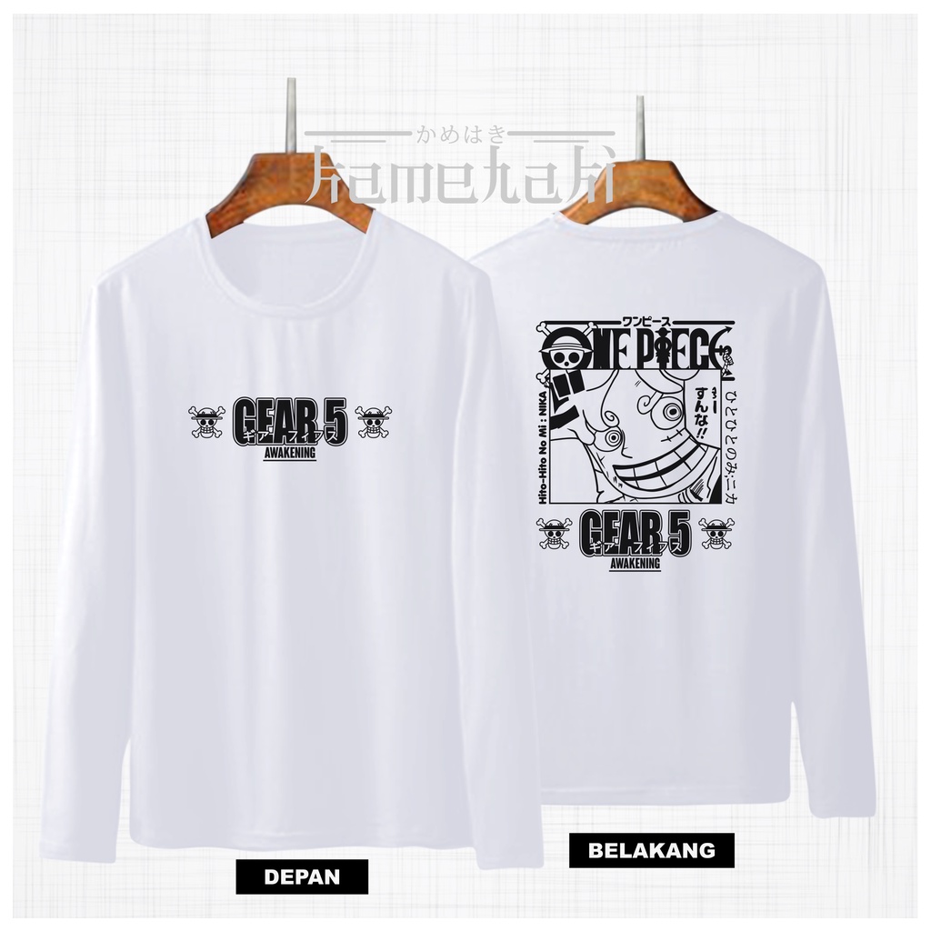 Jual Kaos Longsleve Anime LUFFY GEAR 5 db / Kaos LUFFY AWAKENING HITO ... Jual Kaos Longsleve Anime LUFFY GEAR 5 db / Kaos LUFFY AWAKENING HITO ...