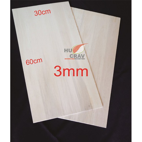 Jual BIG BALSA 30x60cm balsa lebar BRIDGE BALSA Laminasi - ORDER Minim ...