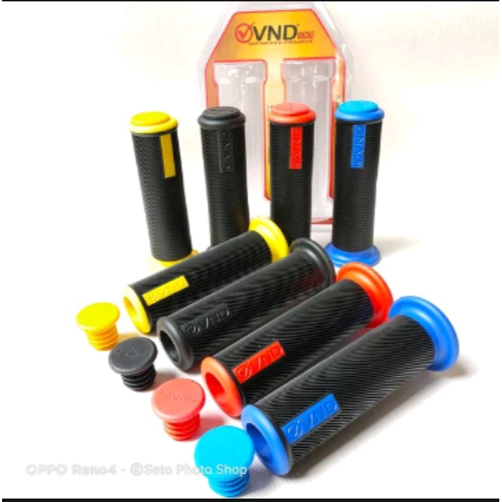 Jual Grip Stang Grip Karet VND ORI fullset | Shopee Indonesia