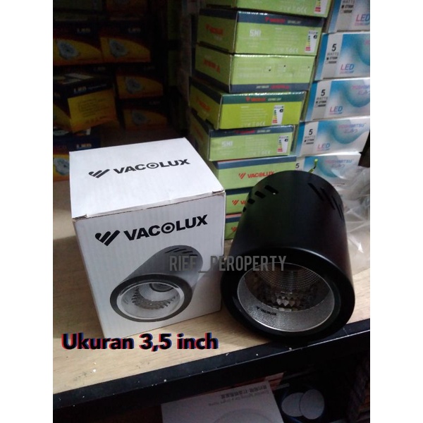 Jual Downlight outbow vacolux 3,5 inch hitam | Shopee Indonesia