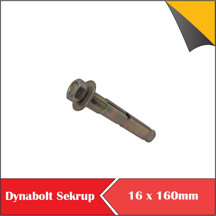 Jual Dynabolt Sekrup Skrup Baut Beton Dinabolt 16x160mm | Shopee Indonesia