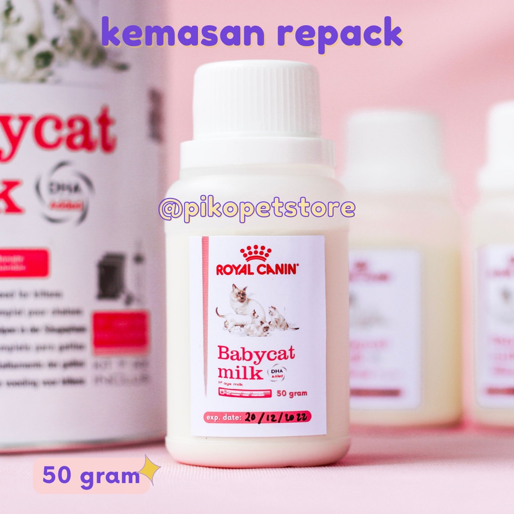 Jual [BB Juni 2024] Susu Kucing Royal Canin Babycat Milk Baby Cat Milk 100gr | Shopee Indonesia