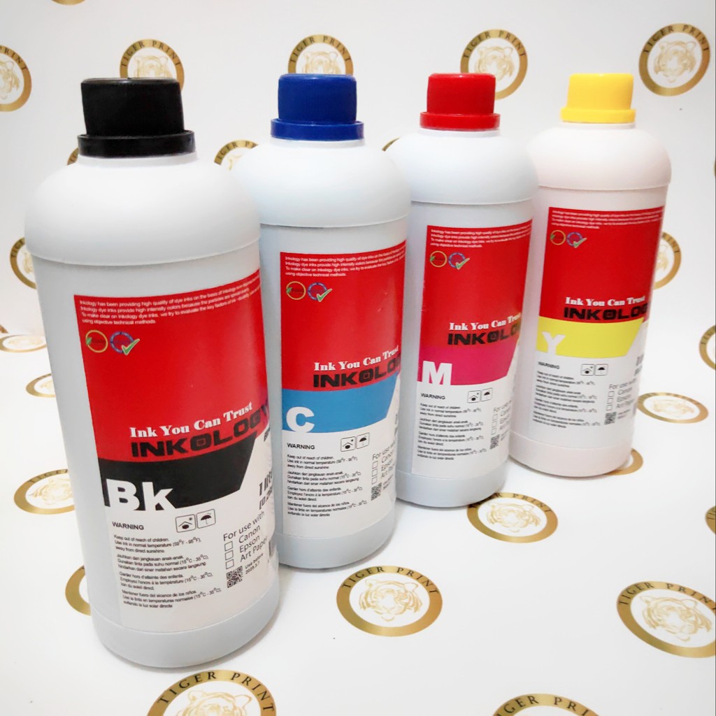 Jual Tinta Refill isi ulang For CANON 1 Liter merk INKOLOGY | Shopee ...