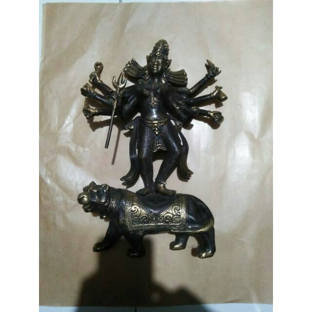 Jual Miniatur Patung Durga Bhairawi Bairawi | Shopee Indonesia