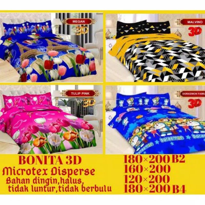 Jual Seprei Bonita 180x 200 | Shopee Indonesia