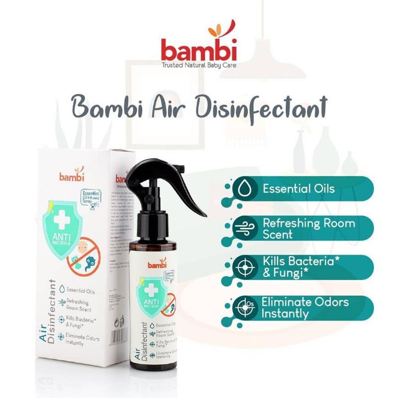 Jual Bambi Baby Air Disinfectant & refill | Shopee Indonesia