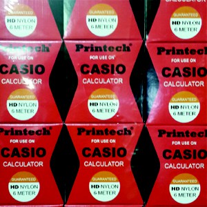 Jual PRINTECH RIBBON FOR CASIO CALCULATOR (BLACK/RED) | Shopee Indonesia