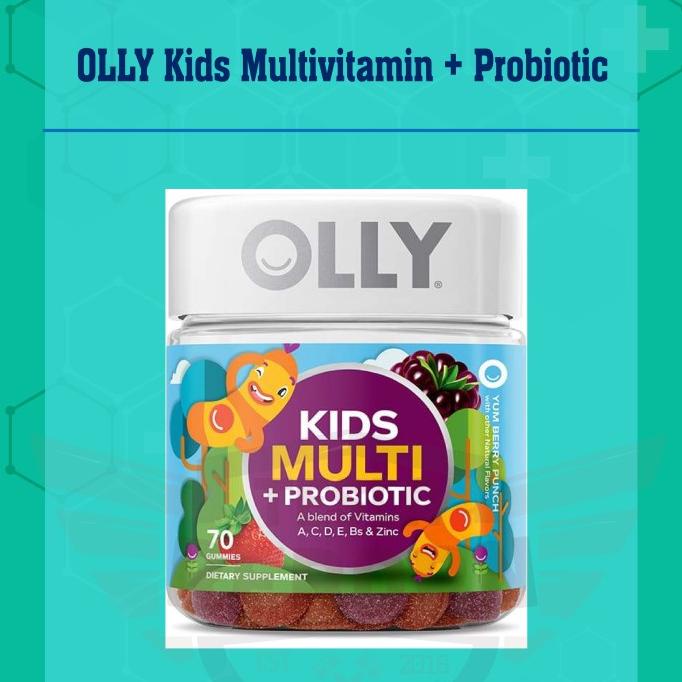 Jual OLLY Kids Multi + Probiotic ( 70 gummies ) | Shopee Indonesia