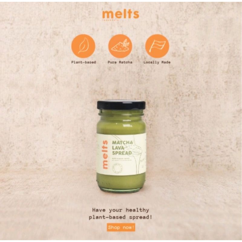 Jual Melts Matcha Lava Spread Selai Mini | Shopee Indonesia