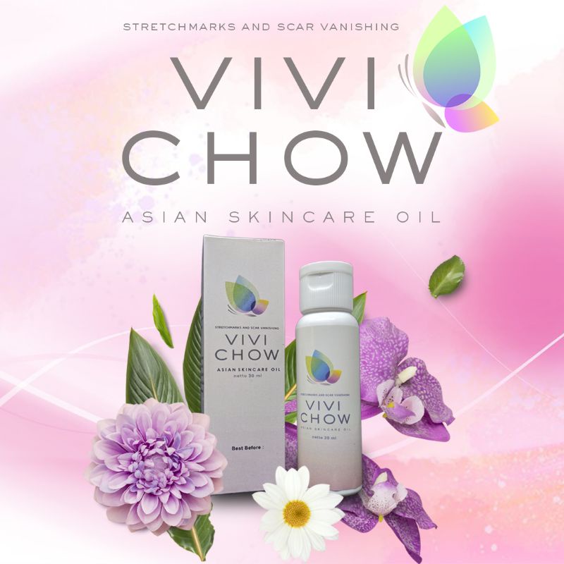 Jual Penghilang selulit / penghilag strech mark vivi chow oil aman ...