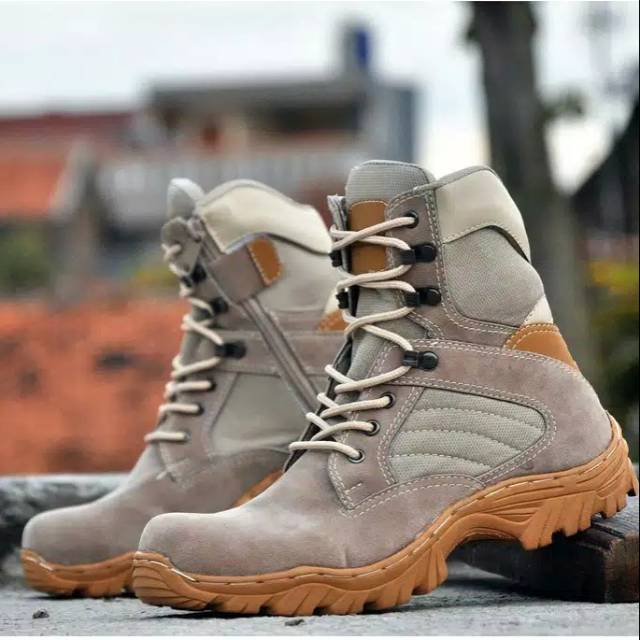 Jual Sepatu Boots Pria Bikers Kulit Original Handmade | Shopee Indonesia