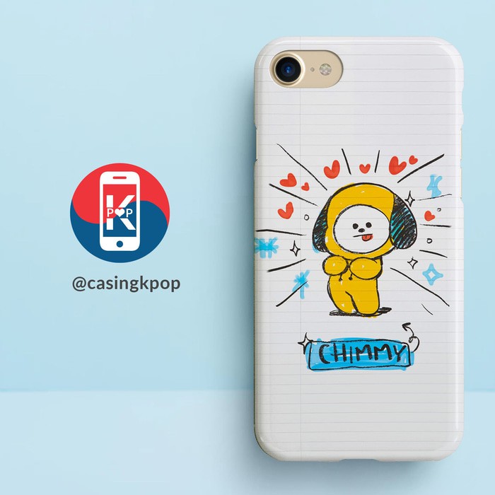 Jual Casing Handphone KPOP BTS BT21 CHIMMY WATER COLOR | Shopee Indonesia