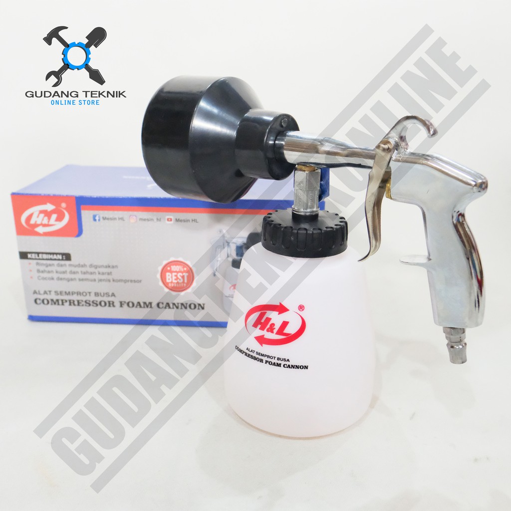 Jual H&L Alat Semprot Busa HL HNL / Compressor Foam Cannon Alat ...
