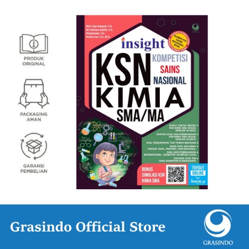 Jual Grasindo - INSIGHT KSN KIMIA SMA | Shopee Indonesia
