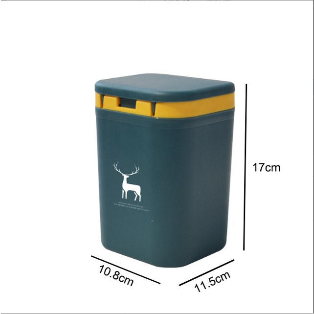 Jual Starlight Tempat Sampah Plastik Tong Sampah Mini Tertutup Tempat ...
