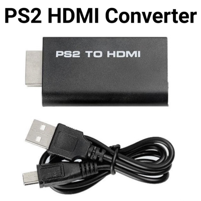 Jual PS2 PS 2 Kabel HDMI Konverter Converter AV Komponen Komponent ...