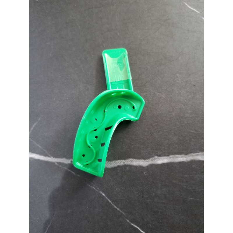 Jual Sendok Cetak Gigi Plastik GC / dental tray impression plastik ...