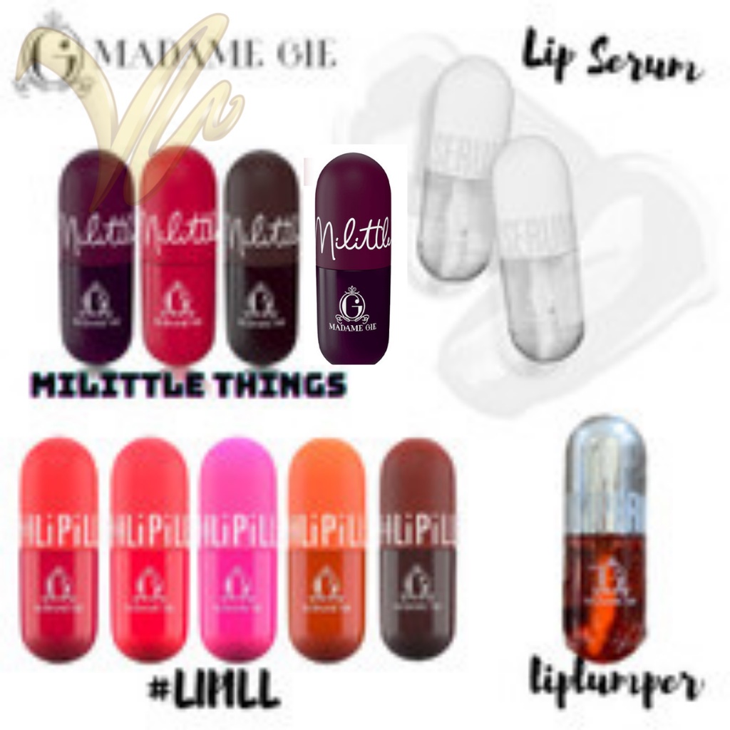 Jual MADAME GIE LiPill Netto 5mL LiPiLL Serum Lip Serum LiPill Plumper ...