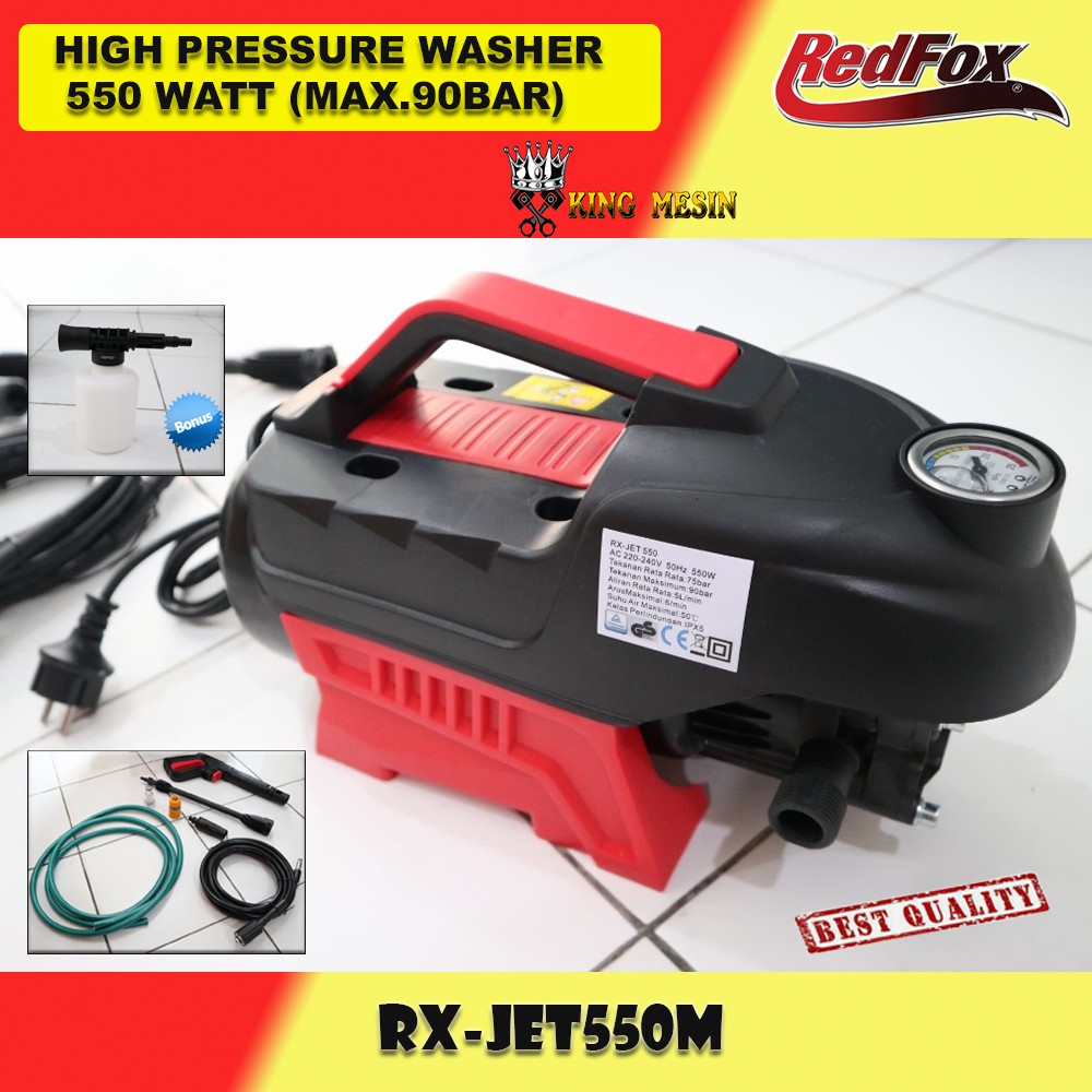 Jual MESIN CUCI MOTOR DAN MOBIL /JET CLEANER HIGH PRESSURE WASHER RX ...