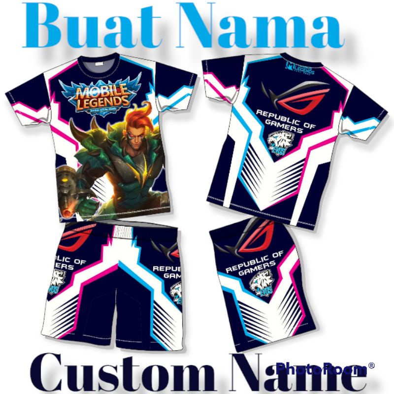 Jual SETELAN BAJU ANAK MOBILE LEGENDS,BAJU GAMER MOBILE LEGENDS ...