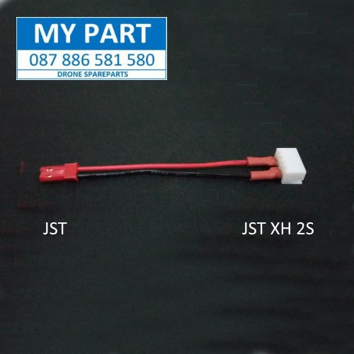 Jual Konektor JST Male to JST XH 2S (3 Pin) Male / Konverter Baterai | Shopee Indonesia