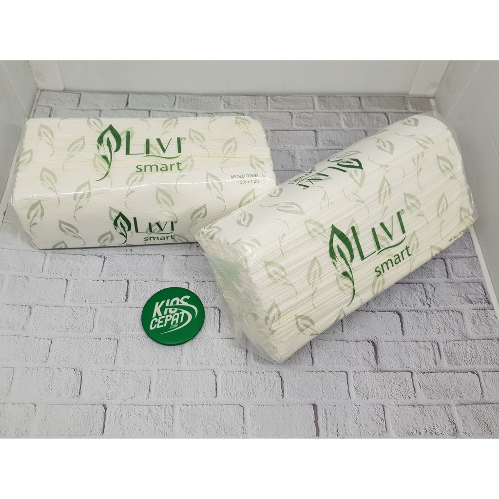 Jual Tissue LIVI SMART TOWEL Multifold 150's | Shopee Indonesia