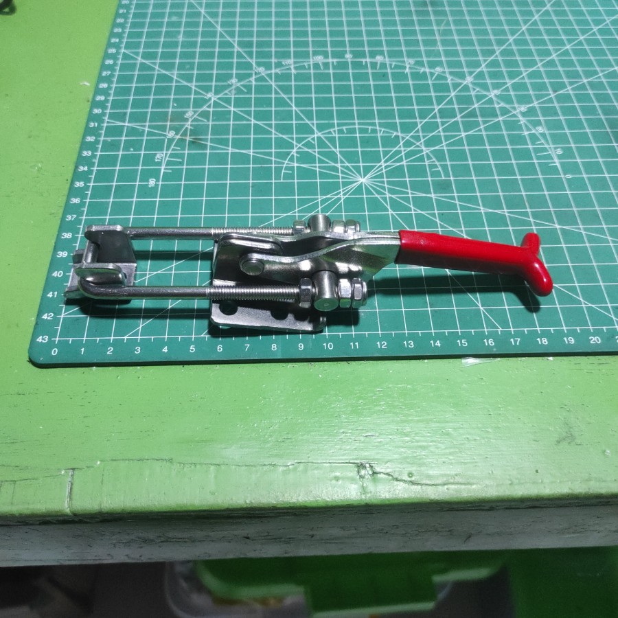 Jual TOGGLE CLAMP 431 STAINLESS STEEL 431ss Kapasitas 320kg | Shopee ...