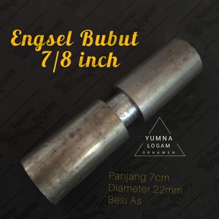 Jual Engsel Bubut / Engsel Pagar Besi 7/8" / Engsel bulat/ Engsel pintu ...