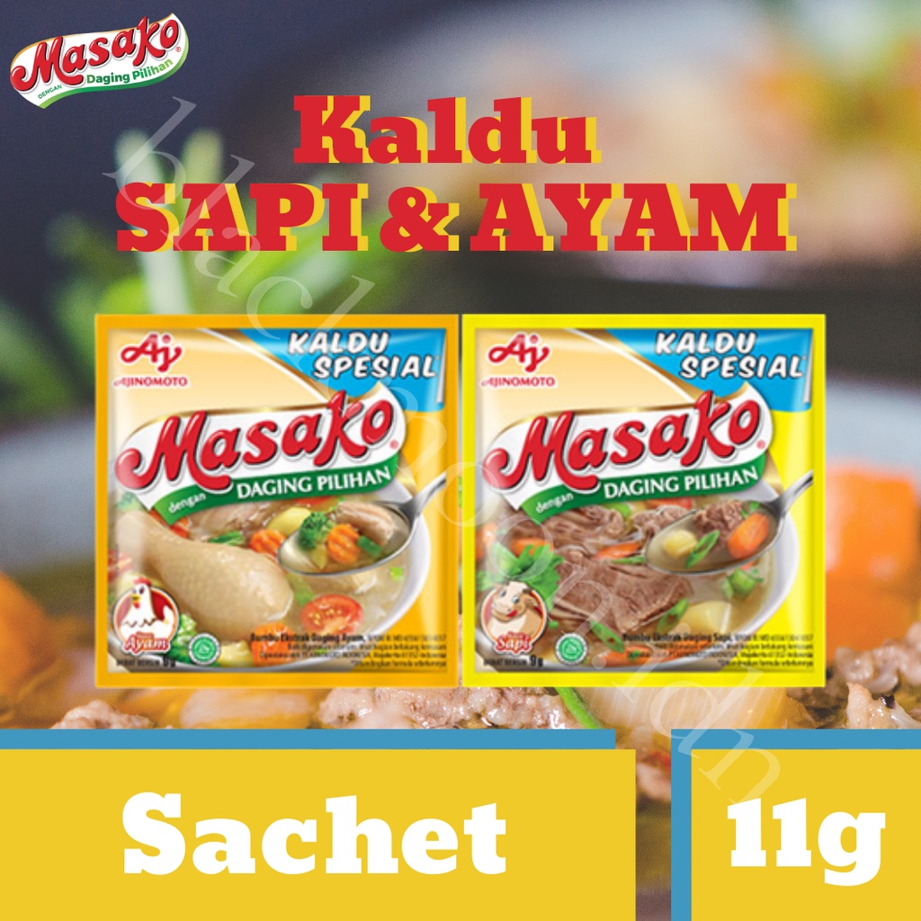 Jual Masako Renceng Penyedap Kaldu Rasa Ayam Rasa Sapi Isi 12 | Shopee ...