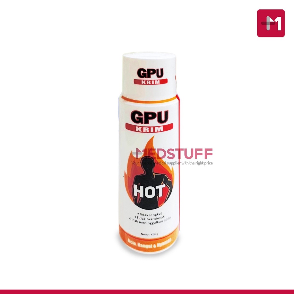 Jual GPU Krim Hot 120gr Krim Urut Pijat | Shopee Indonesia