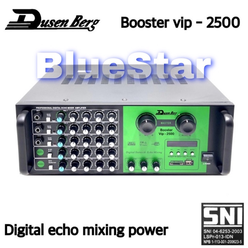 Jual Amplifier Karaoke Dusenberg Booster VIP 2500 Original Bluetooth ...
