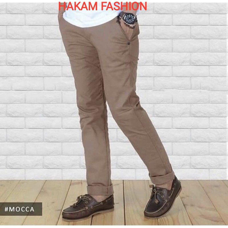Jual Celana Panjang Chinos Pria Setric Modis Keren Masa Kini | Shopee ...