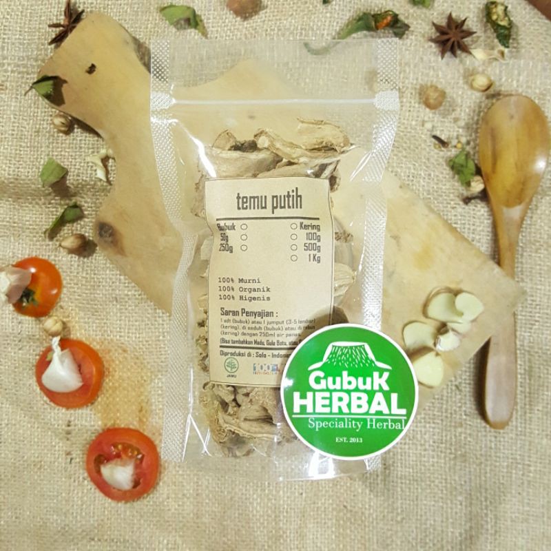 Jual TEMU PUTIH IRIS KERING 1 KG - Curcuma Zedoaria - MURNI - JSR ...