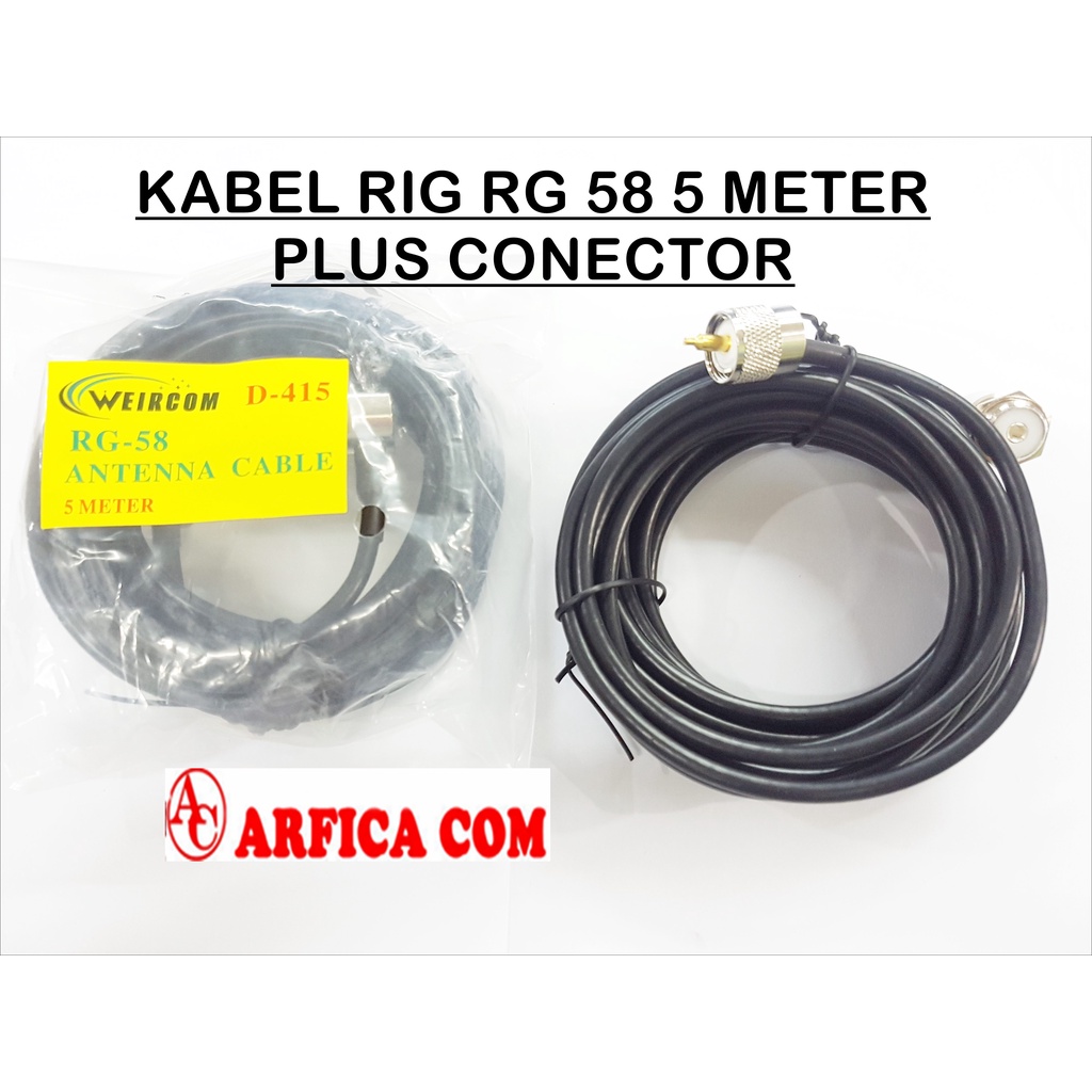 Jual KABEL RIG RG58 WEIRCOM D415 ORIGINAL KABEL RG 58 WEIRCOM D 415 5 ...