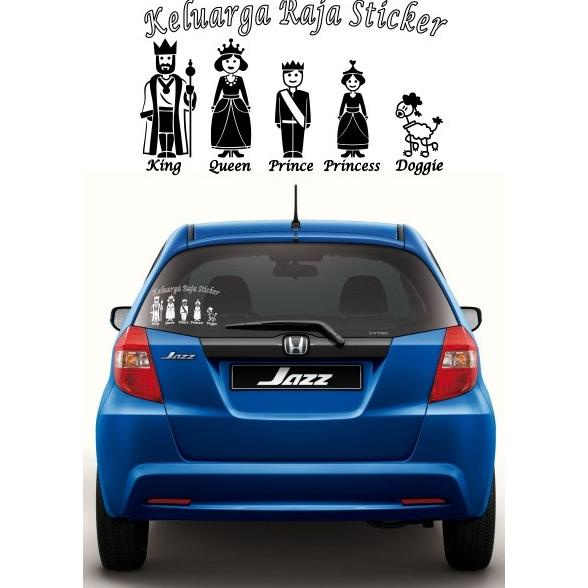 Jual Sticker Happy Family Edisi Keluarga Raja | Shopee Indonesia
