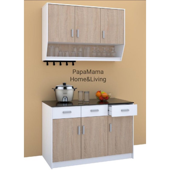 Jual Lemari Dapur Gantung Minimalis - Kitchen Set Atas Murah - Lemari ...